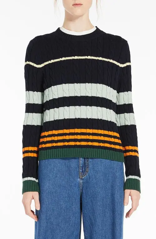Max Mara Zorro Cable Stitch Sweater