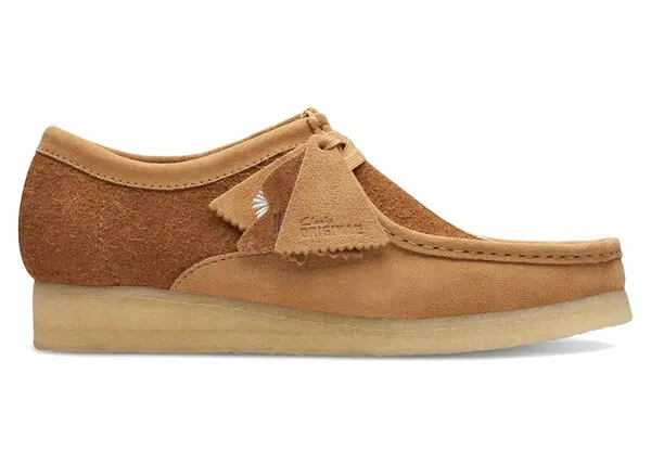 Clarks Wallabee - Tan/combination