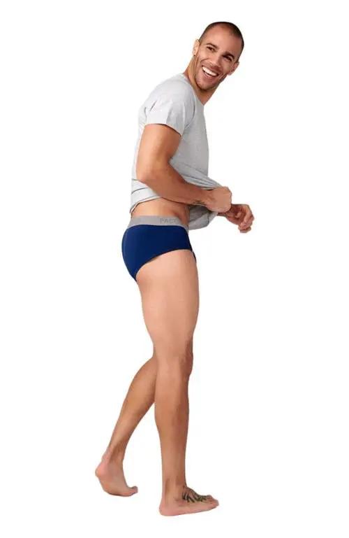 PACT Organic Cotton Everyday Brief 4-pack - Classic Neutrals