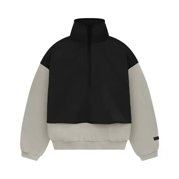 Fear Of God Nylon Fleece Mockneck Sweater - Grey