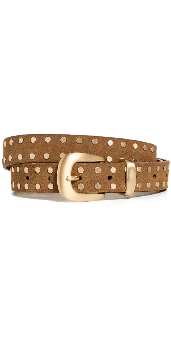 Madewell Clean Western Flat Stud Belt