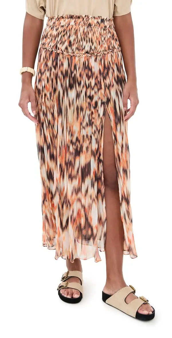 Isabel Marant Rolande Maxi Skirt - Orange