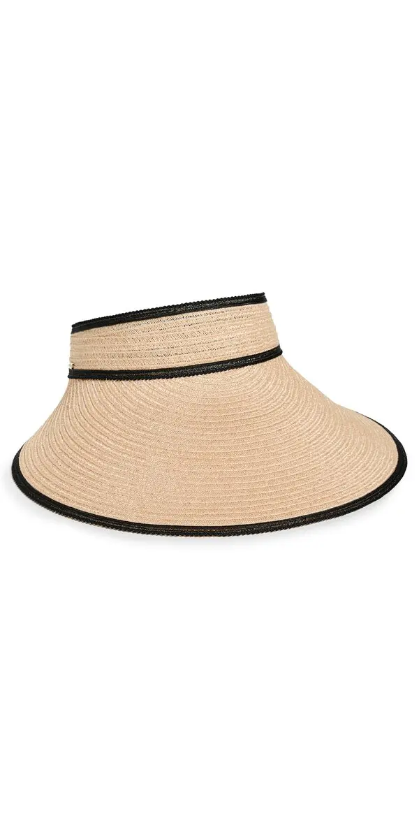 Eugenia Kim Trixie Visor - Camel/black