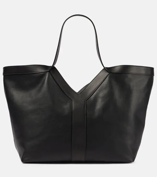 Saint Laurent Y Leather Tote Bag - Black