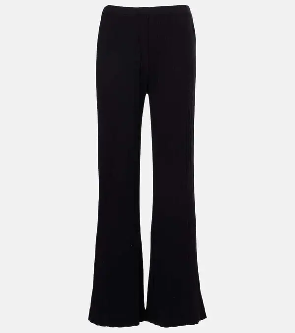 Velvet By Graham & Spencer Alemi Pointelle Straight Pants