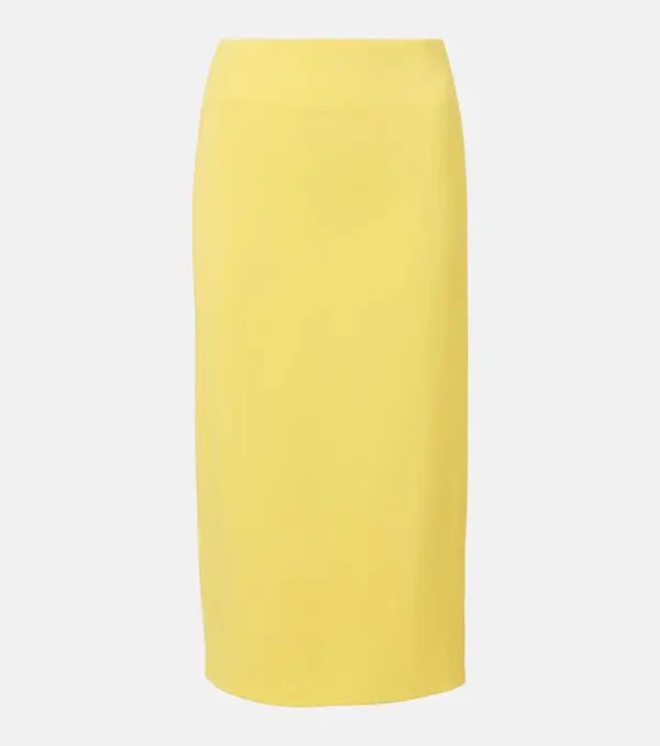 Jacquemus Sablier Pencil Skirt - Yellow