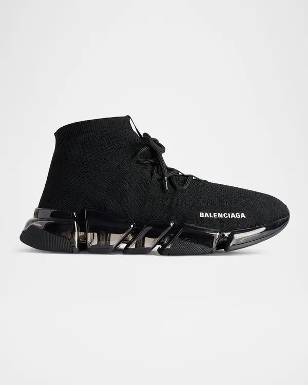 Balenciaga Speed 2.0 Knit Sneakers - 1000 Black