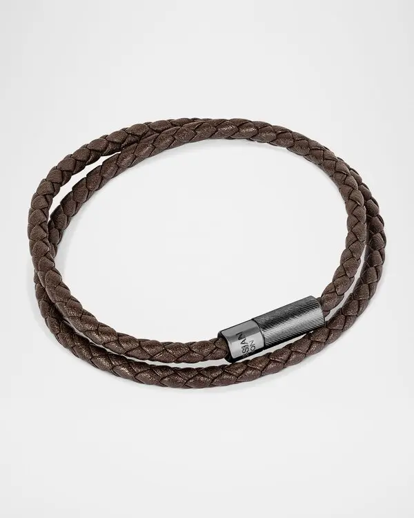 Tateossian Pop Rigato Bracelet - Brown