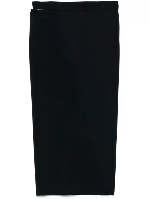 Patrizia Pepe Jersey Midi Skirt