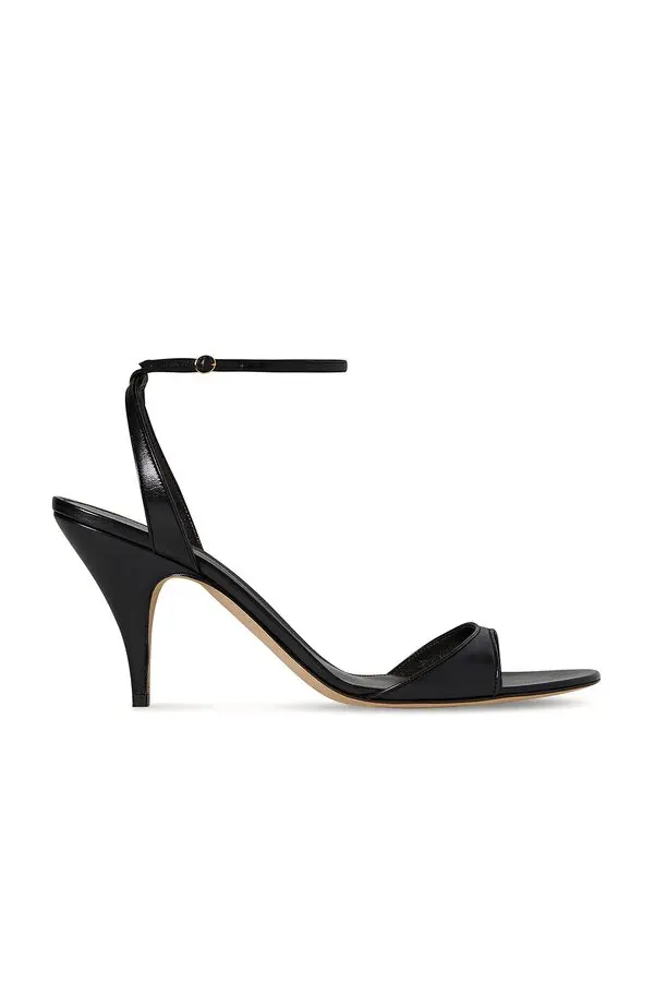 THE ROW Vika Sandals - Black