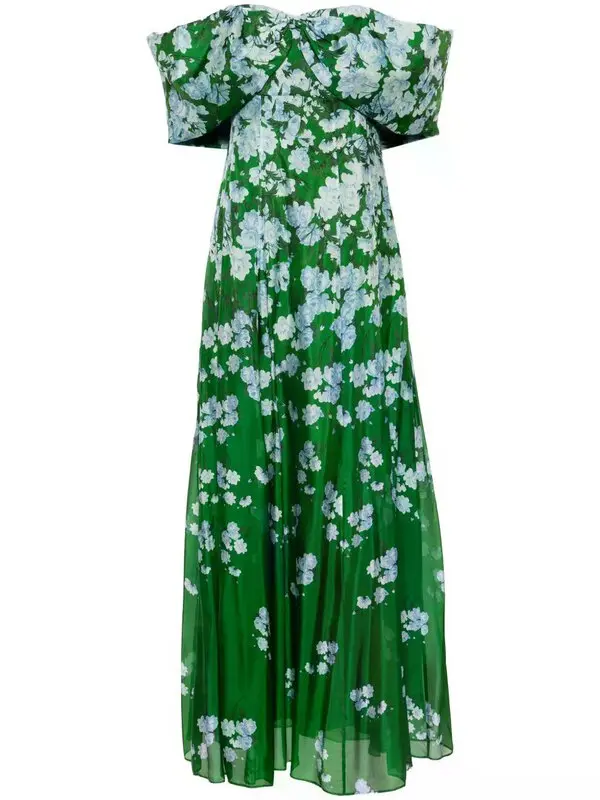 Sachin & Babi Kennedy Gown - Green