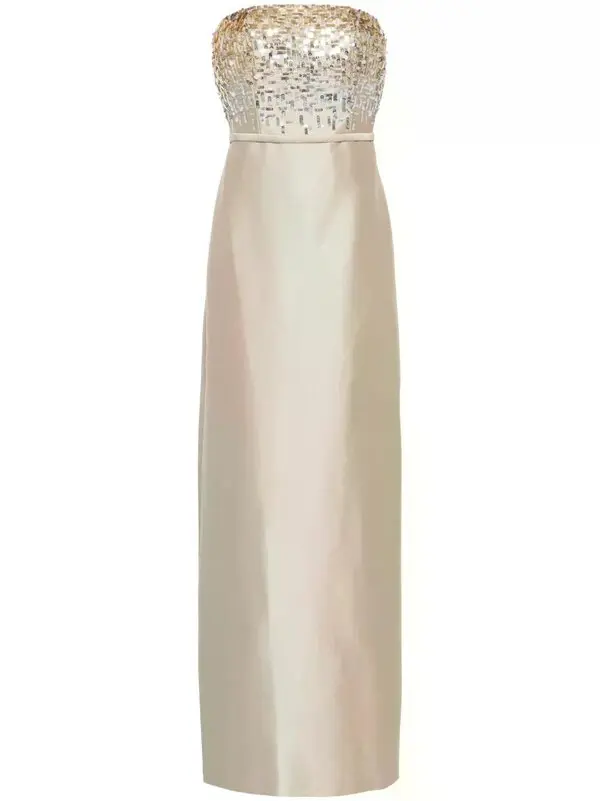 Sachin & Babi Phaedra Gown - Gold