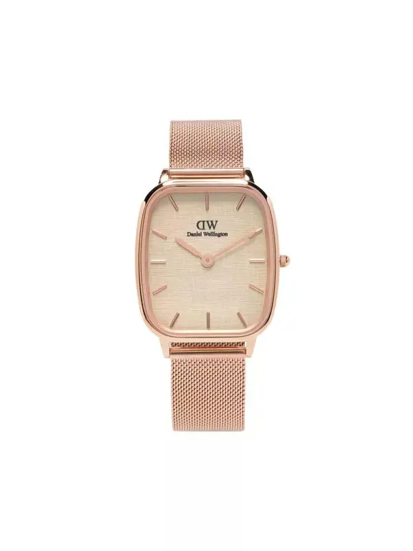 DANIEL WELLINGTON 36mm Rectangular Watch - Yellow