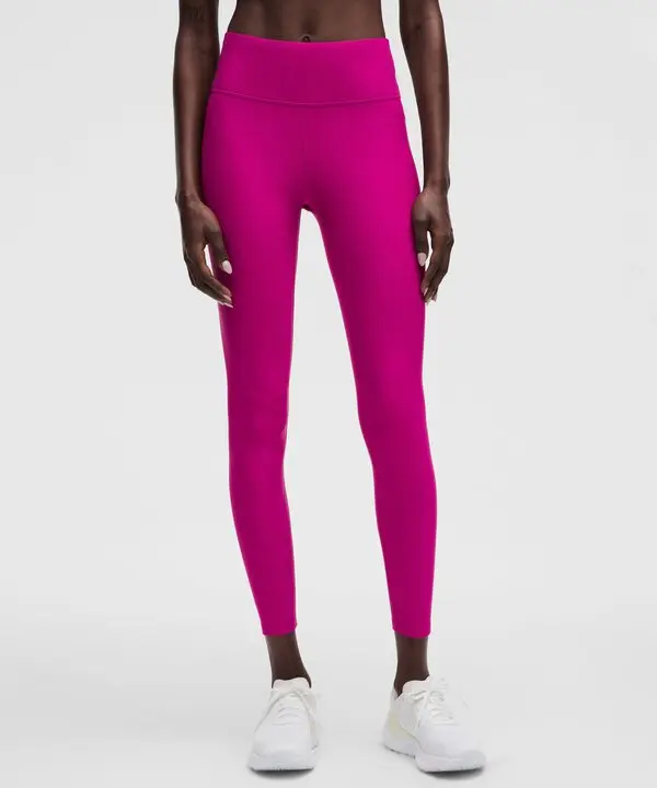 Lululemon Fleece High-rise Running Tight 28 - Ripened Raspberry