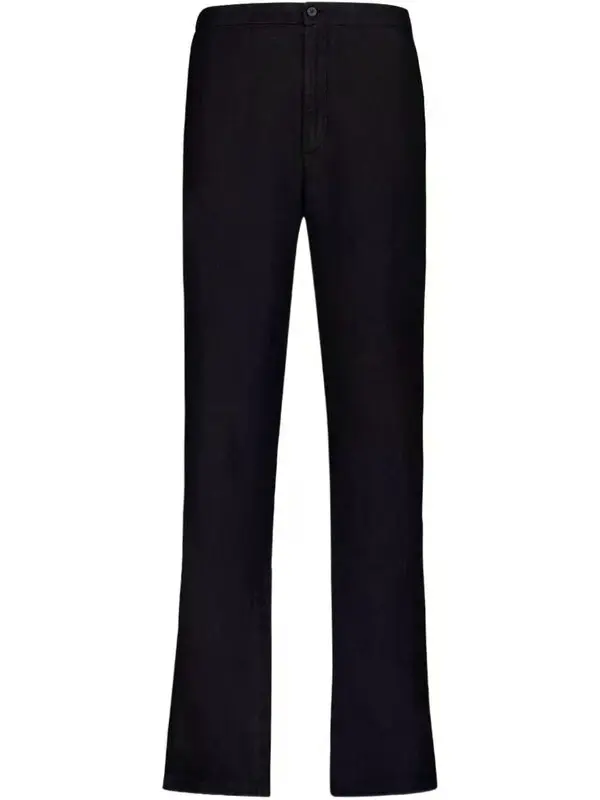 Boglioli Linen Tailored Trousers - Blue