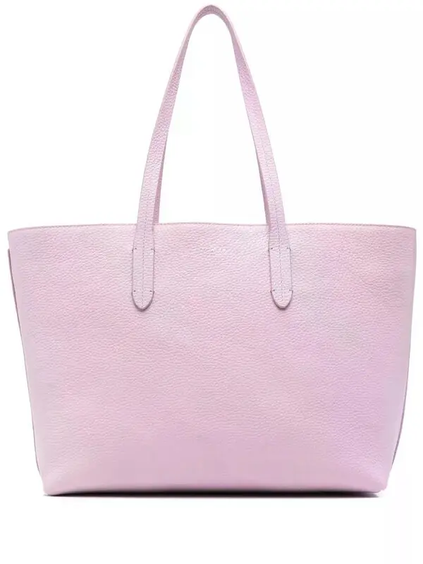 ASPINAL OF LONDON Zipped East West Tote Bag - Purple