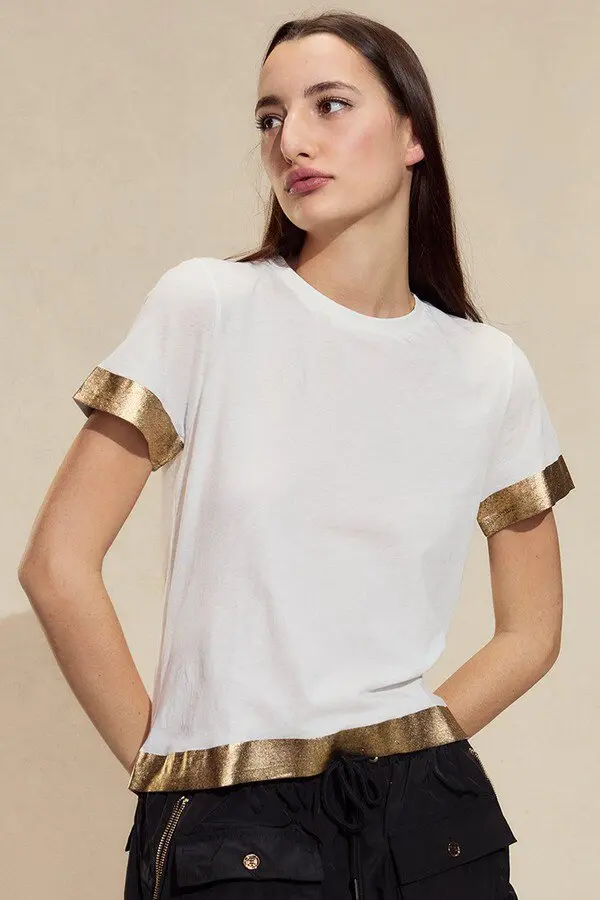 Cynthia Rowley Athena Tee - White