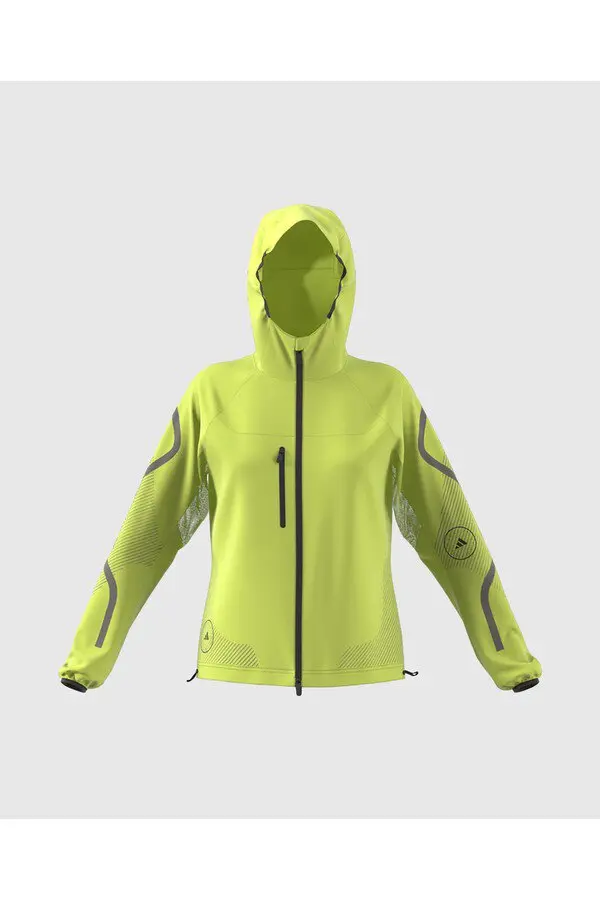 Adidas By Stella McCartney Truepace Running Jacket - Green