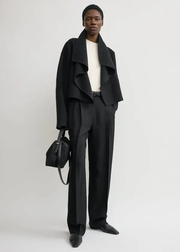 TOTÊME Signature Doublé Jacket - Black