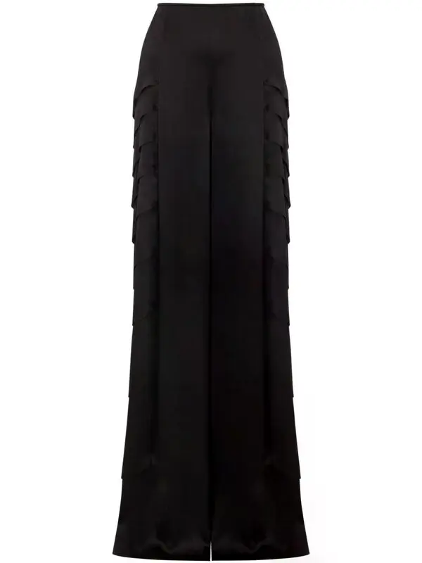 Alberta Ferretti Layered-panel Trousers