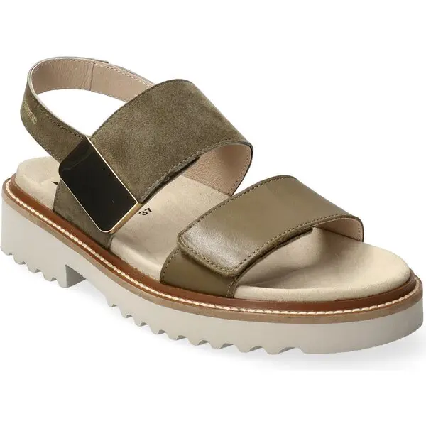 Mephisto Violane Platform Sandals - Lichen