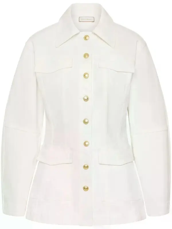 Rebecca Vallance Aviator Jacket - White