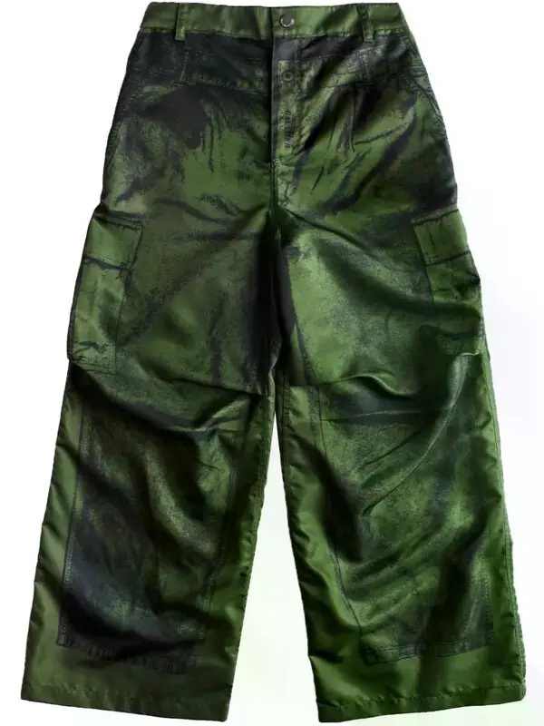 Jean Paul Gaultier Trompe L'oeil Print Trousers