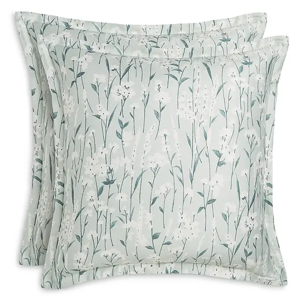 SKY Field Flowers Sateen Euro Sham Set Exclusive