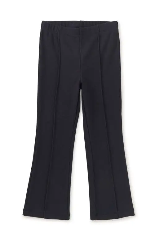 TEA COLLECTION Ribbed Flare Full-length Pants - Indigo