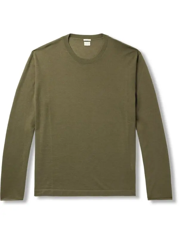 Massimo Alba Cashmere Sweater - Green