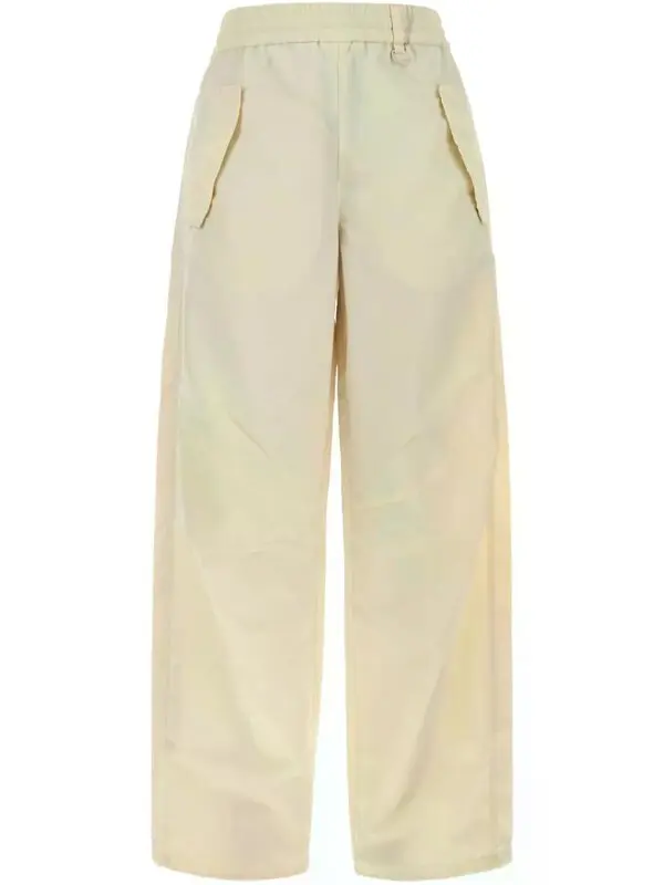 Herno Wide-leg Trousers - Neutrals