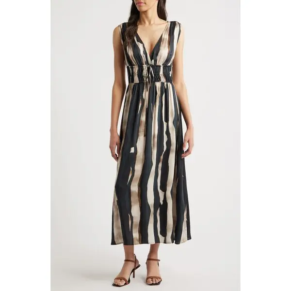 Rails Lilith Stripe Maxi Dress - Madagascar