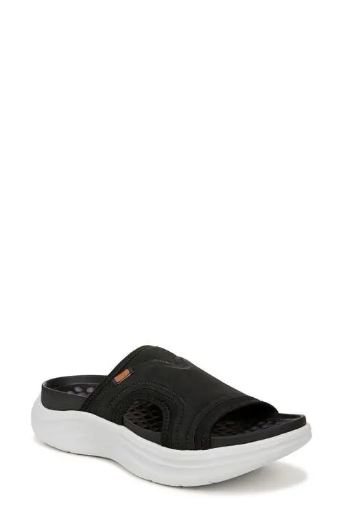 Dr. Scholl'S Feel Energy Recovery Slide Sandal - Black