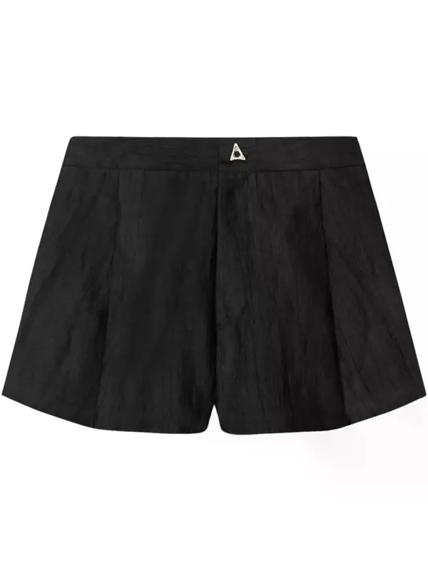 AERON Muriel Wide Leg Shorts - Black