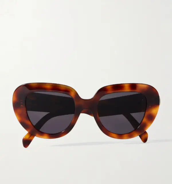Celine Oversized Butterfly-frame Acetate Sunglasses