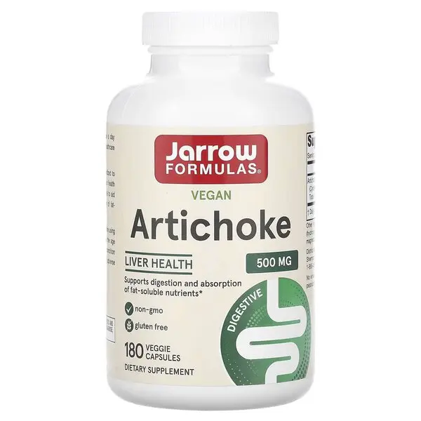 JARROW FORMULAS Artichoke 500mg 180 Capsules