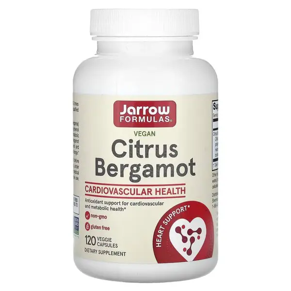 JARROW FORMULAS Citrus Bergamot 120 Capsules