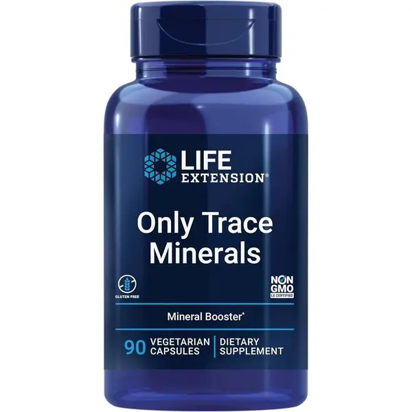 LIFE EXTENSION Only Trace Minerals 90 Capsules
