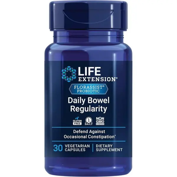 LIFE EXTENSION Florassist Daily Bowel Regularity 30 Capsules