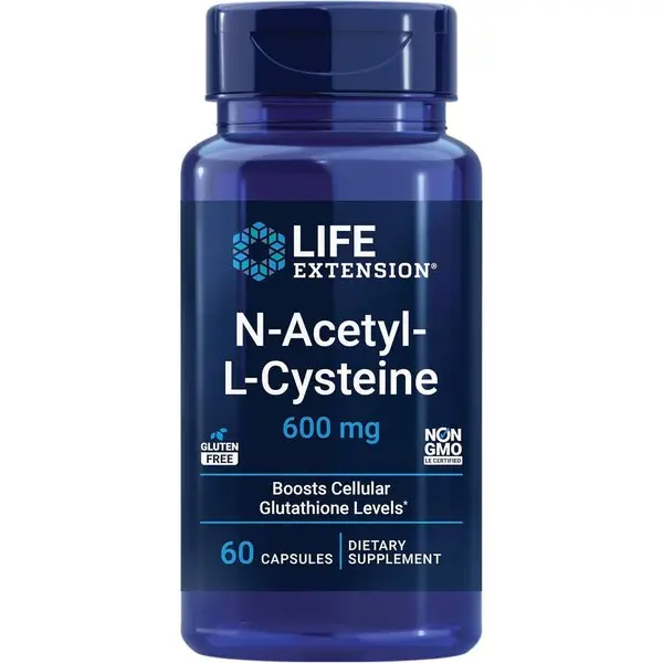 LIFE EXTENSION N-acetyl-l-cysteine 60 Capsules