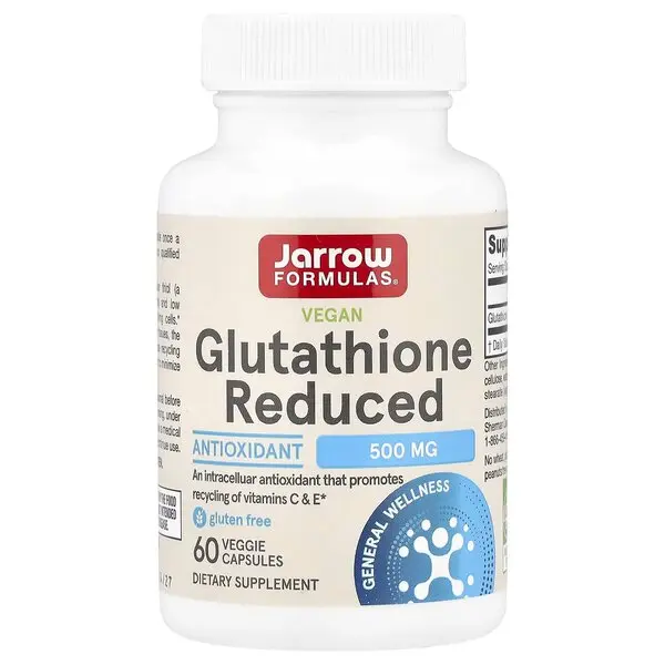 JARROW FORMULAS Reduced Glutathione 500mg