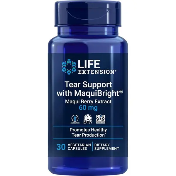 LIFE EXTENSION Tear Support With Maquibright 30 Capsules