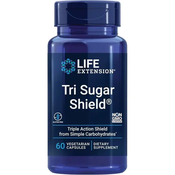 LIFE EXTENSION Tri Sugar Shield 60 Capsules