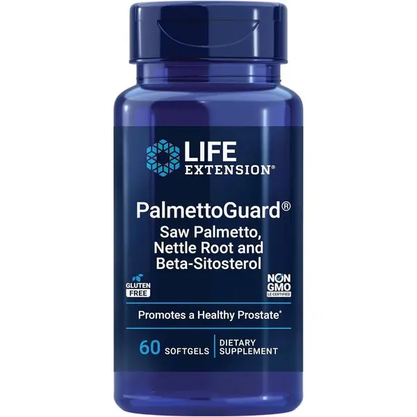 LIFE EXTENSION Palmettoguard Sa Palmetto/nettle Root/beta Sitosterol 60 Softgels