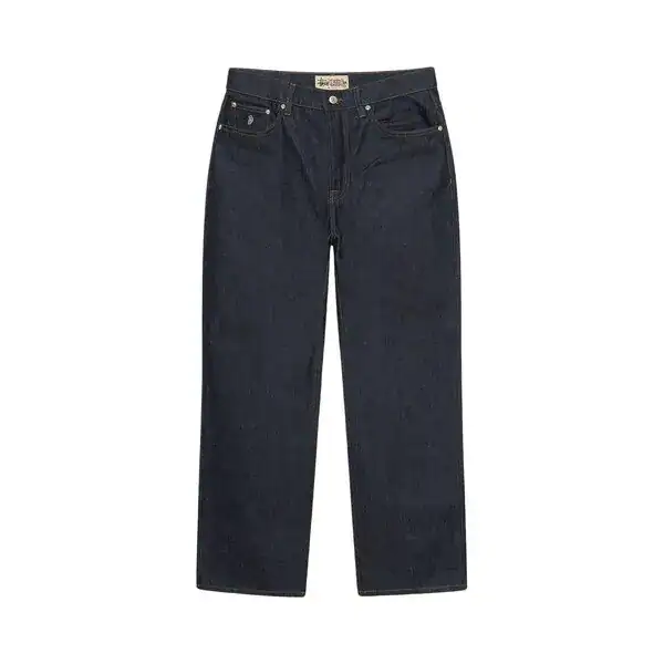 StüSsy Classic Raw Denim Jeans - Blue | Editorialist