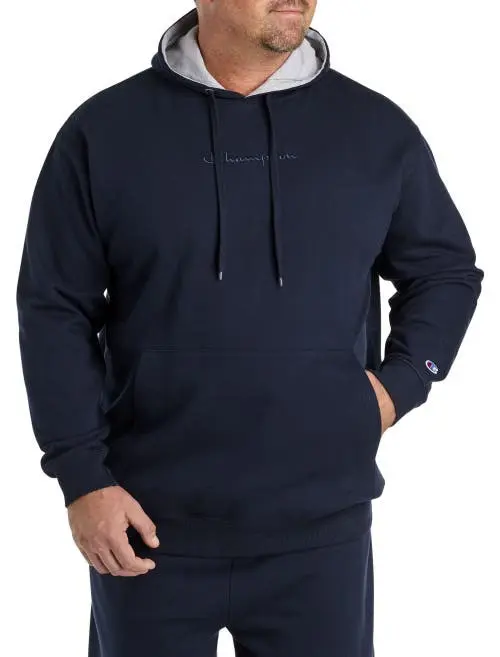 Champion Big & Tall Powerblend Hoodie - Navy