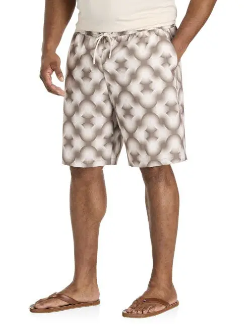 Psycho Bunny Baros Printed Swim Trunks