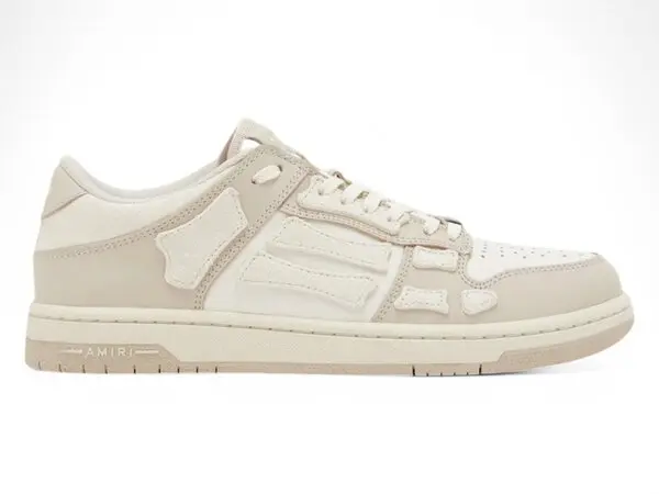 Amiri Skel Top Low Sneakers - Alabaster