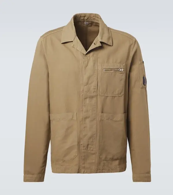 C.P. COMPANY Cotton And Linen Overshirt