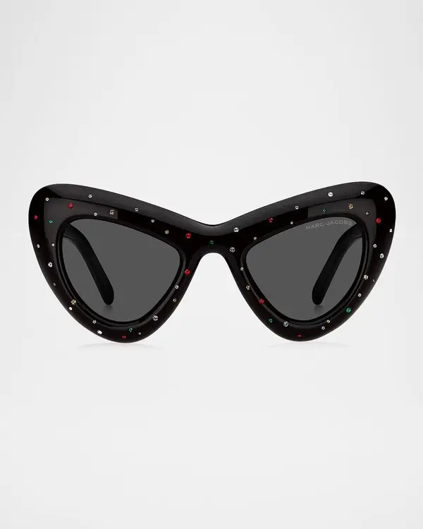 Marc Jacobs Studded Cat Eye Sunglasses